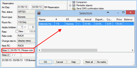 Navigator: Reservation